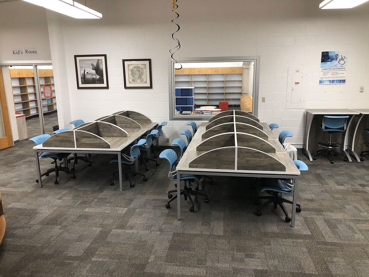 Gerrity Memorial Library at Hill Air Force Base | mediatechnologies